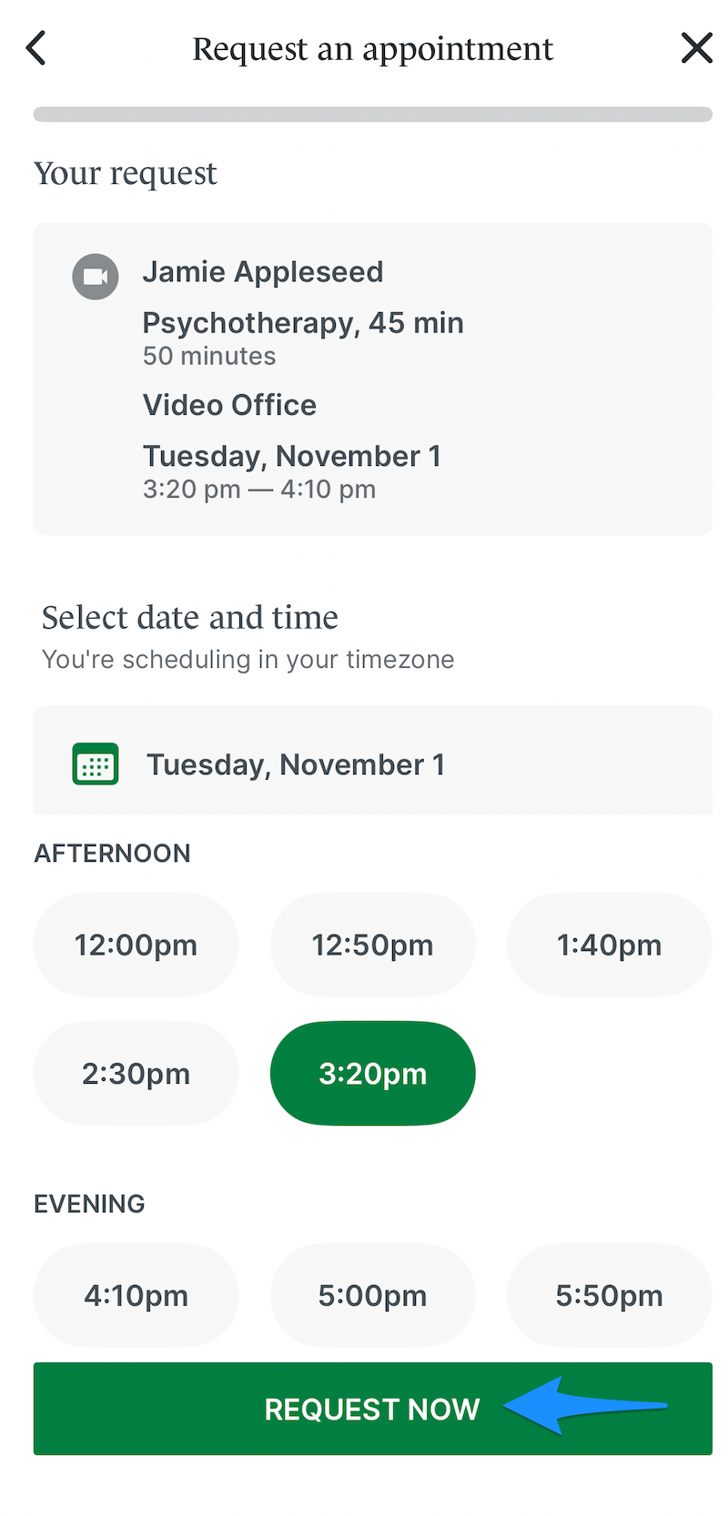 Managing appointments on the SimplePractice Client Portal mobile app – SimplePractice Client ...