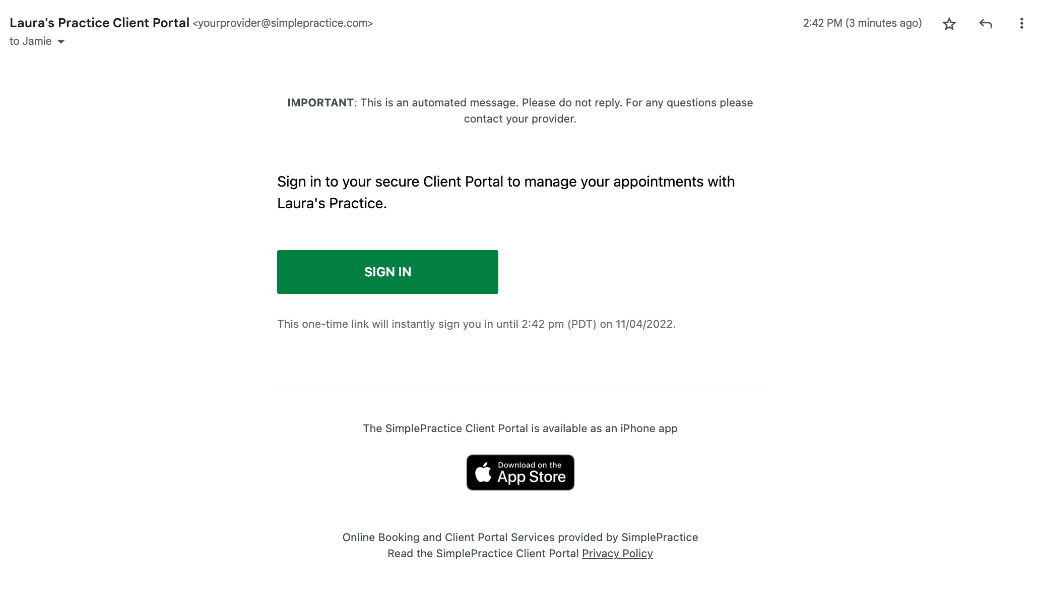 Getting started with the Client Portal – SimplePractice Client Help Center